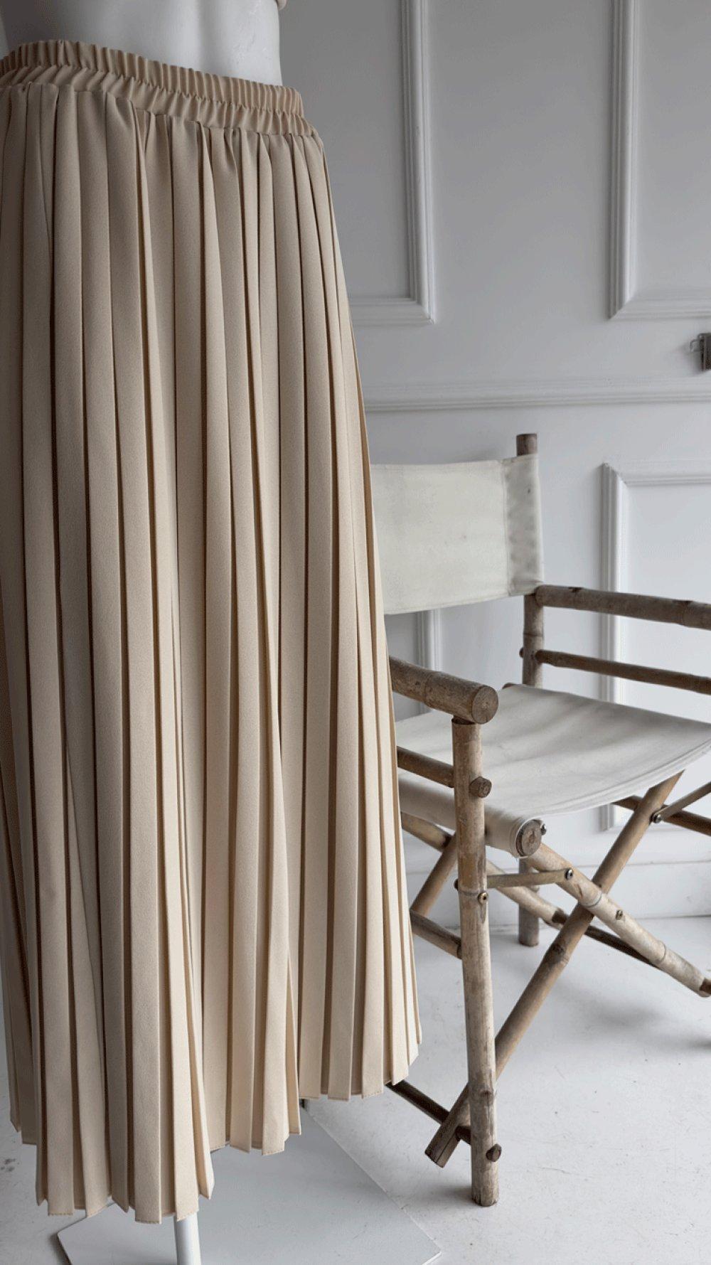 Krep Piliseli Etek -Krem Modelleri En Uygun Fiyatlarla