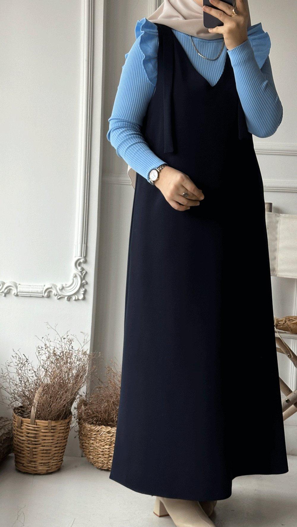 V Yaka Jile - Lacivert Modelleri En Uygun Fiyatlarla